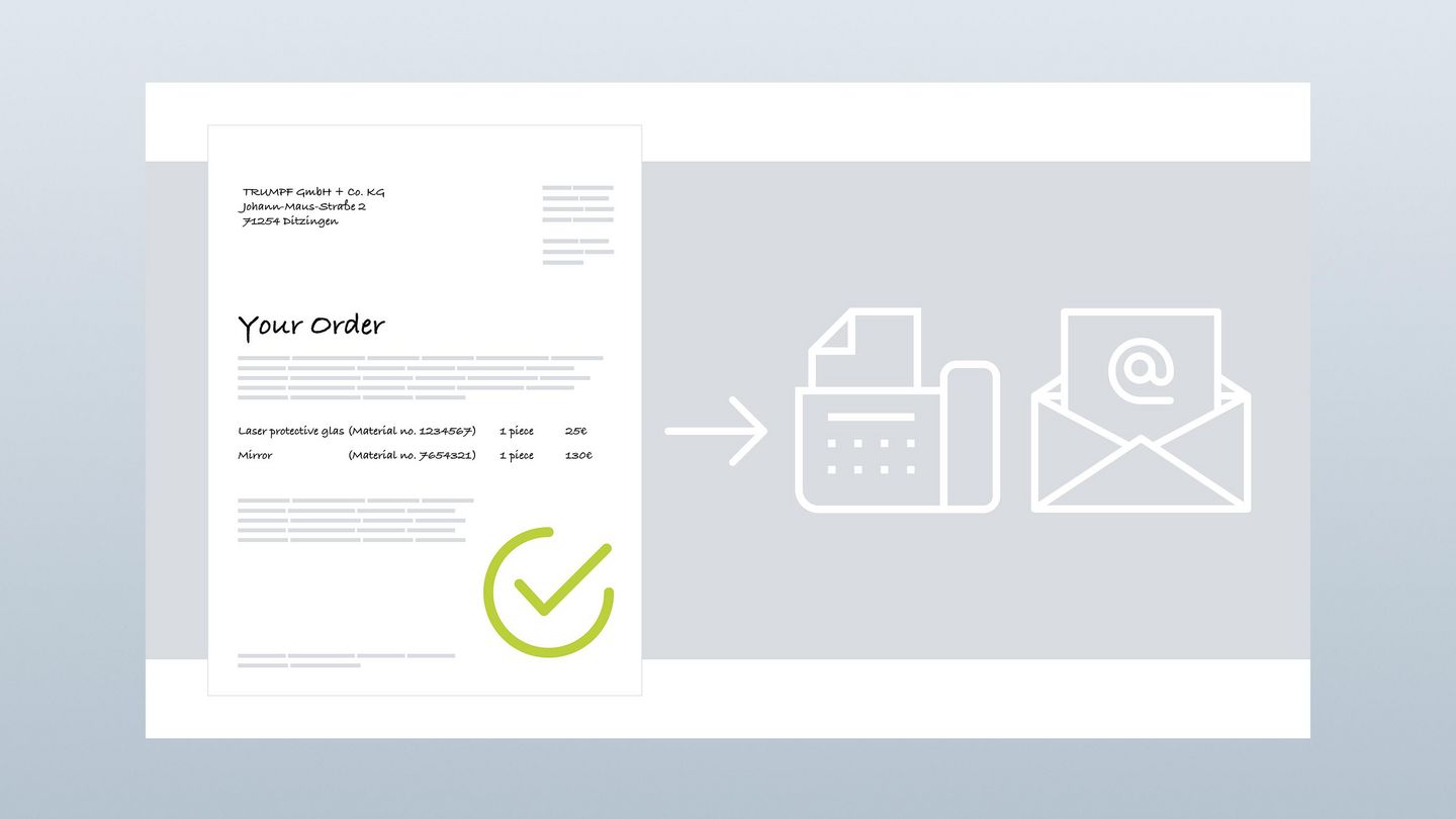 MyTRUMPF User Guide OCI | TRUMPF