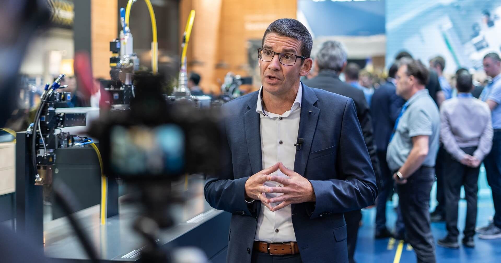 Messe LASER: Hagen Zimer über die TRUMPF Innovationen in der ...