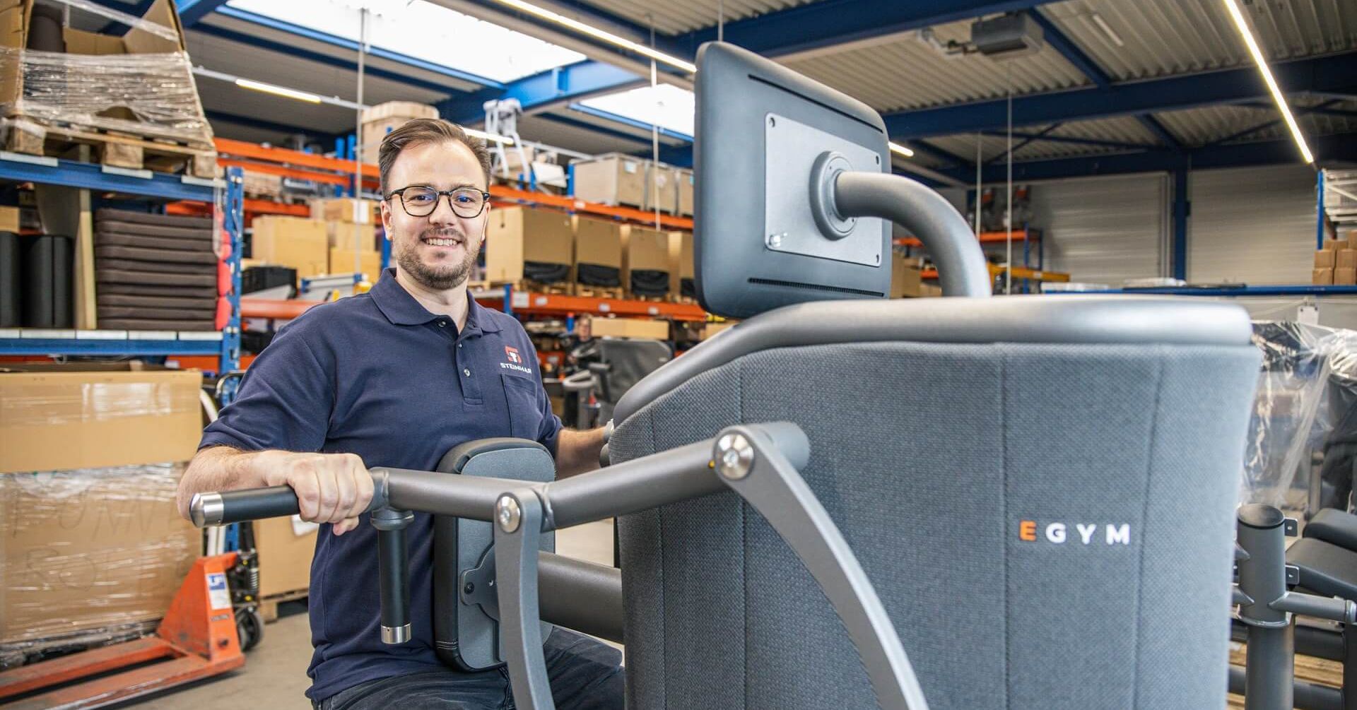 Machines make exercise equipment for muscles of steel | TRUMPF