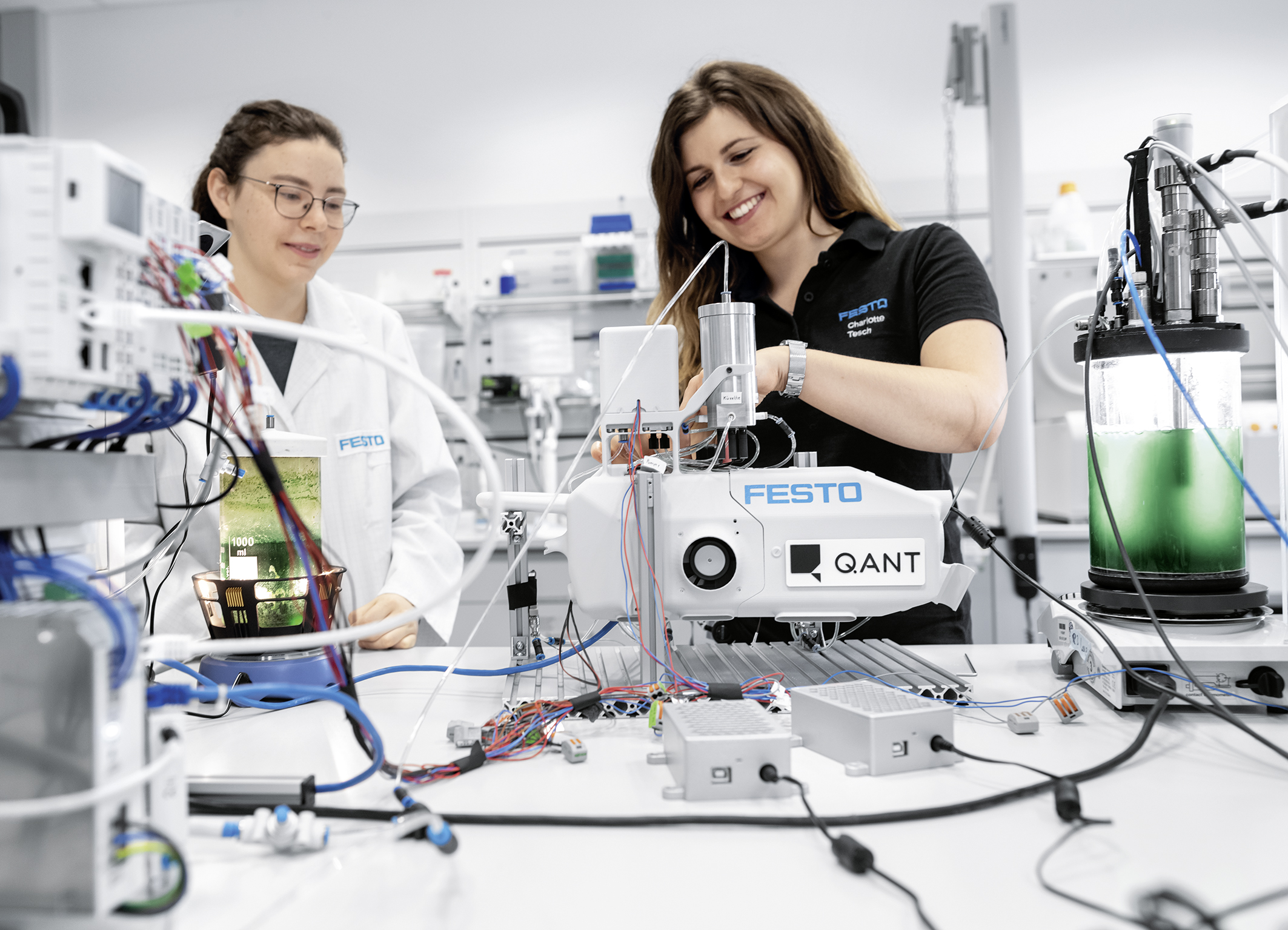 Q.ANT and Festo agree strategic partnership | TRUMPF