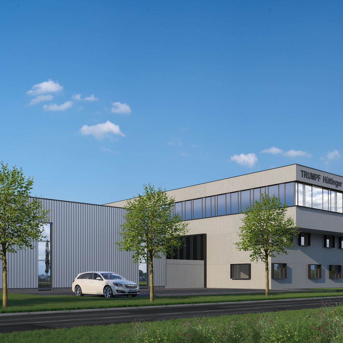 TRUMPF Hüttinger eröffnet neues Logistikzentrum | TRUMPF