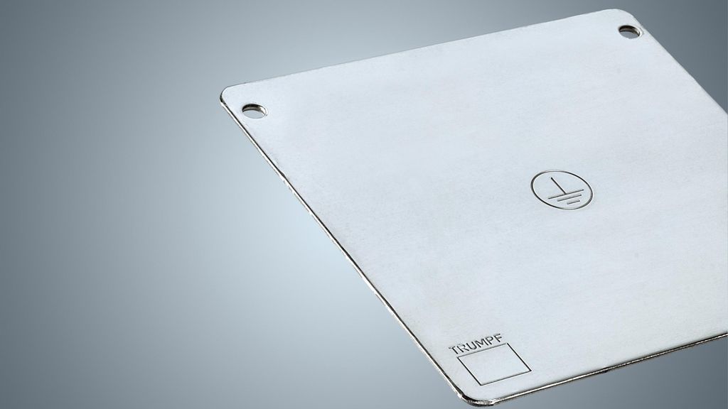 Marking tool from below | TRUMPF