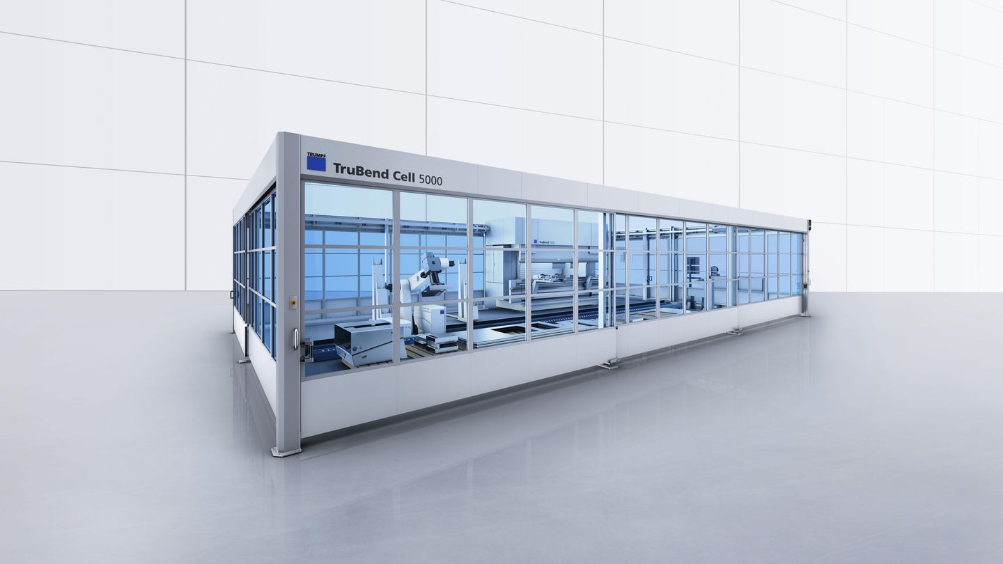 TruBend Cell 5000: Vollautomatisches Biegen wirtschaftlich auch für ...