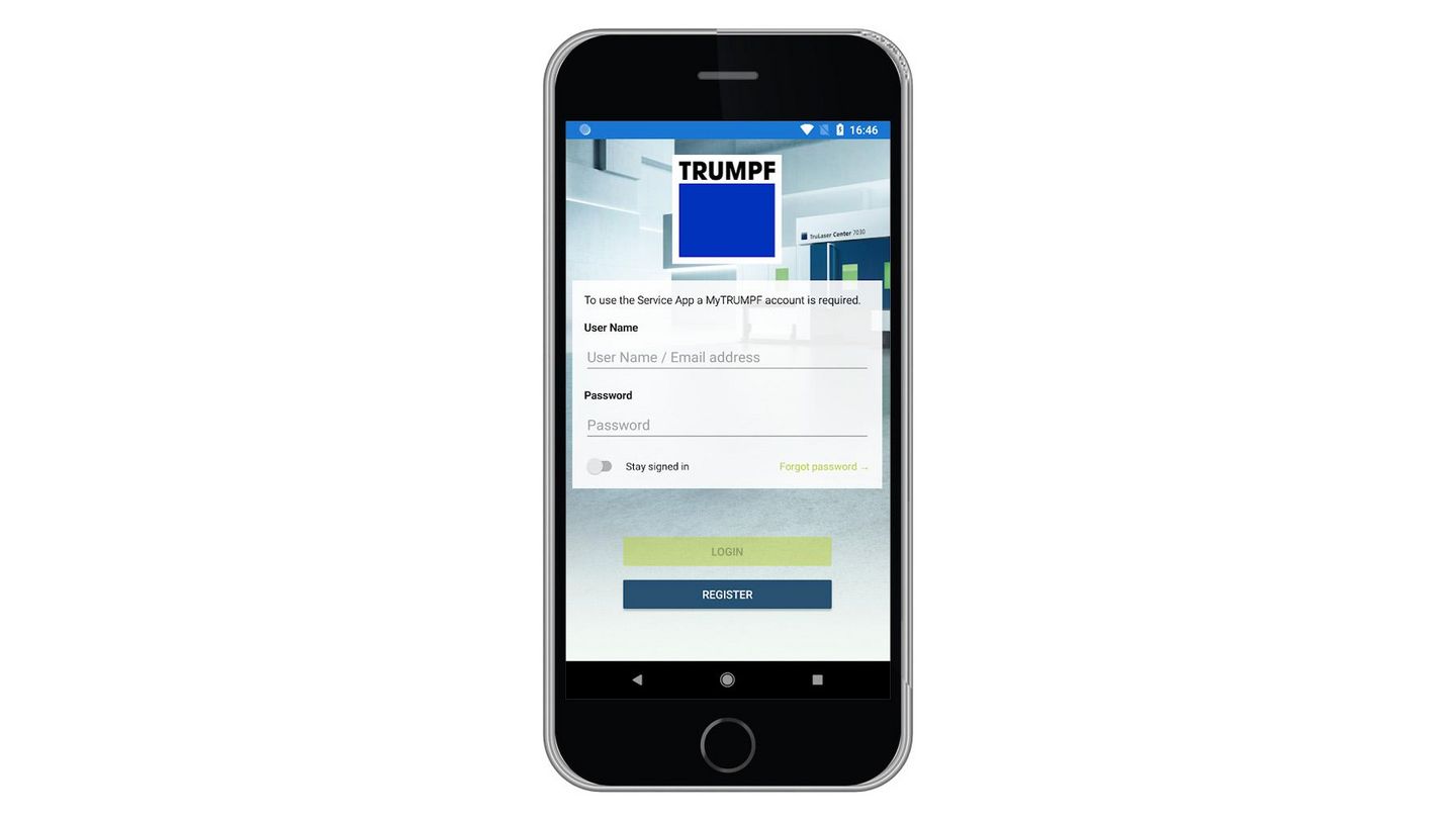 Service app | TRUMPF