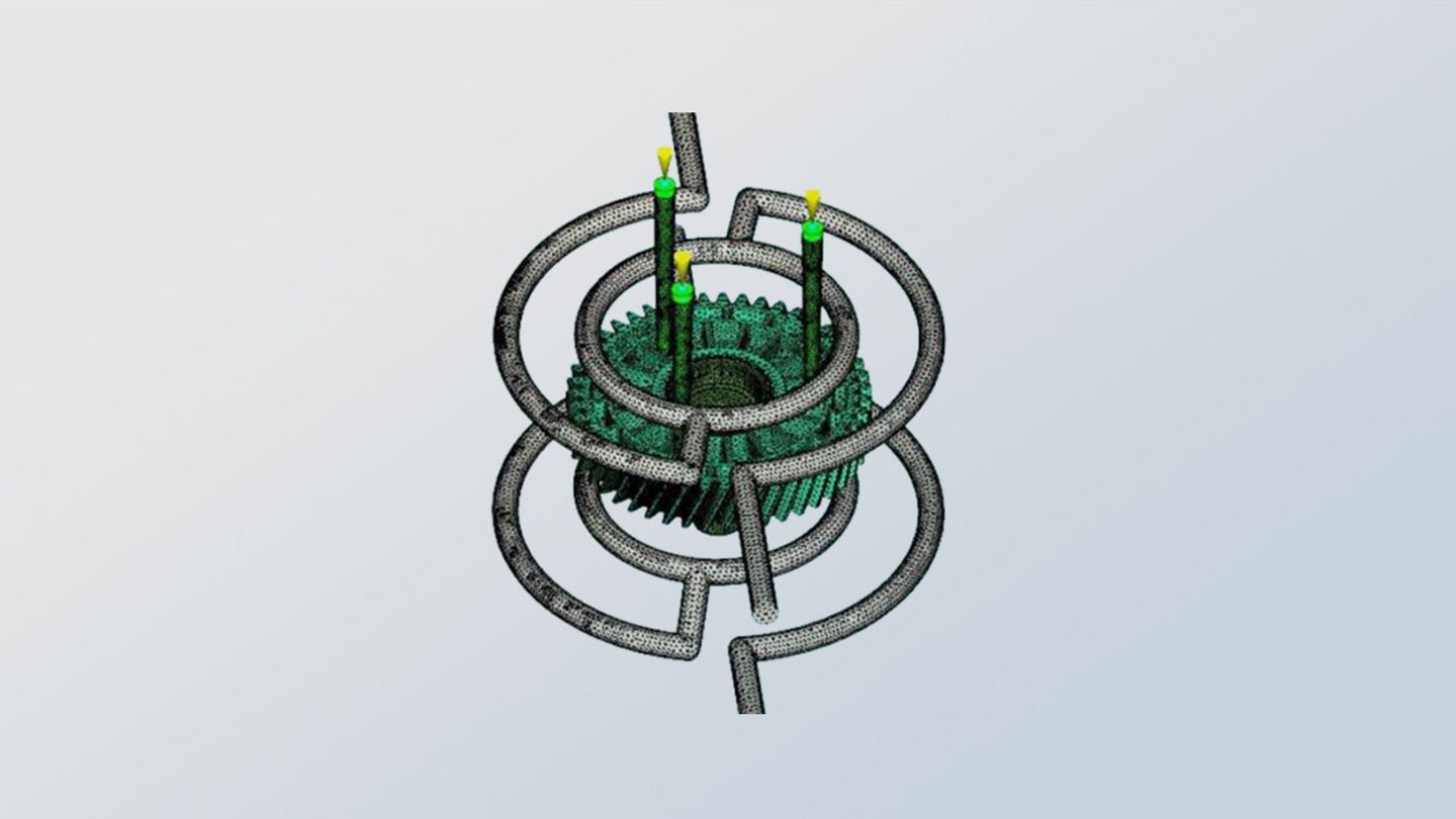 Conformally cooled insert for high-precision gearwheel | TRUMPF