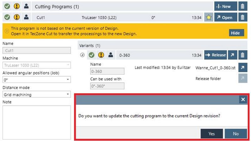 TruTops Boost - New Release | TRUMPF