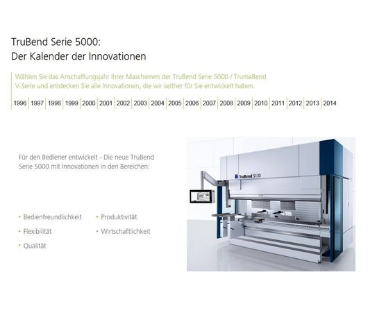 Biegemaschinen | TRUMPF