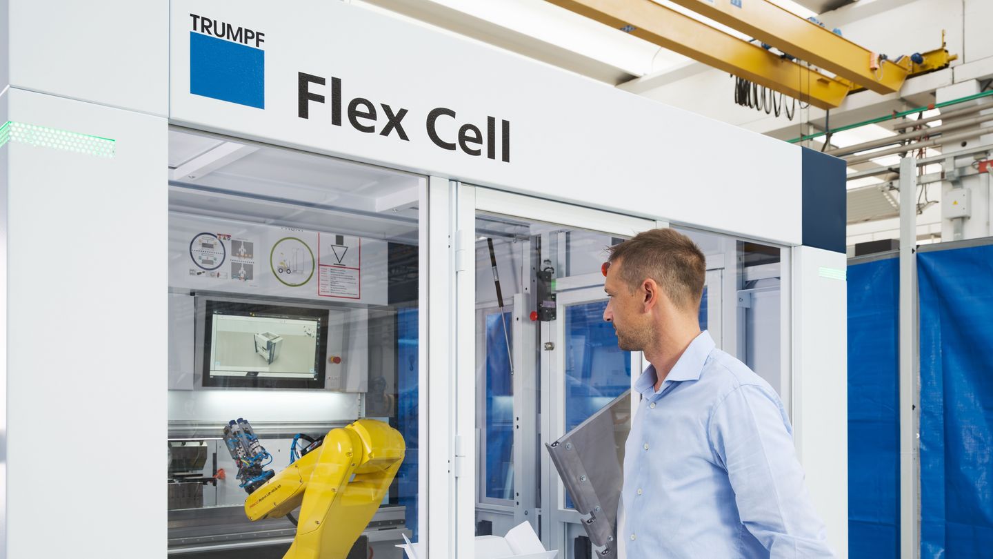 Blechexpo 2023: TRUMPF launches its fastest mobile bending cell ever ...
