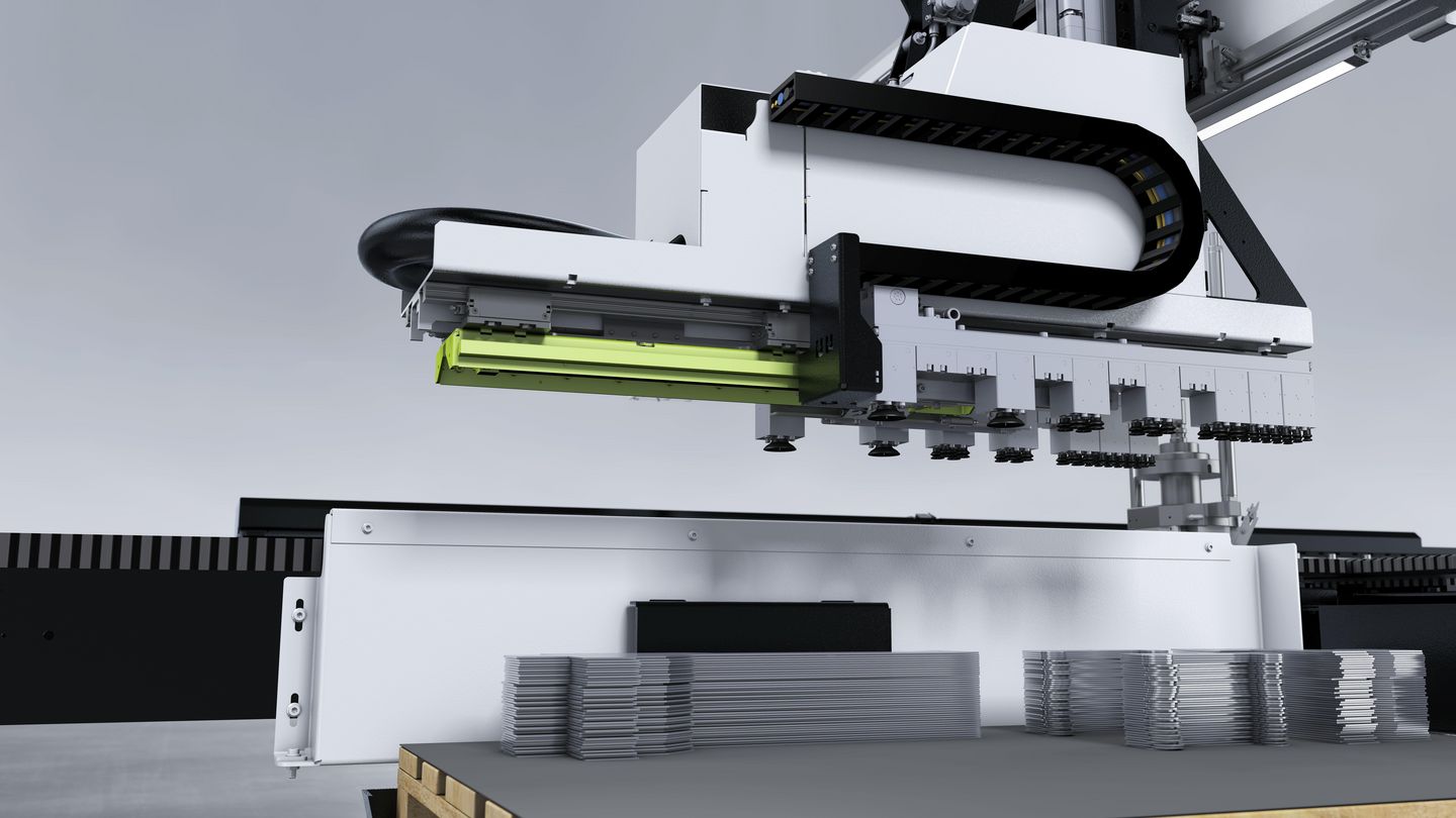 TRUMPF’s new SortMaster Compact removes and stacks parts, saves space ...
