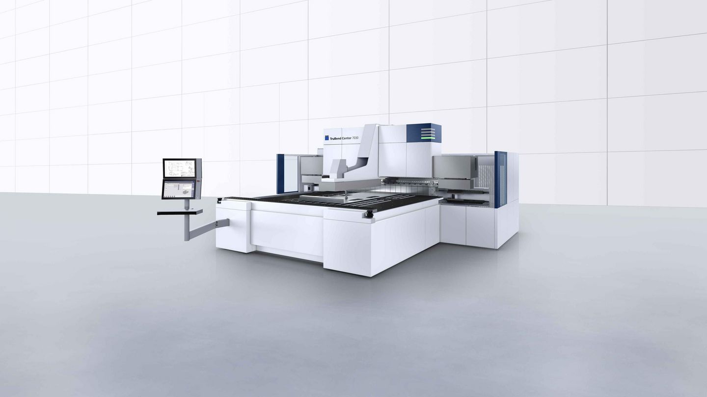 Rapid panel bending with the new TruBend Center 7030 | TRUMPF