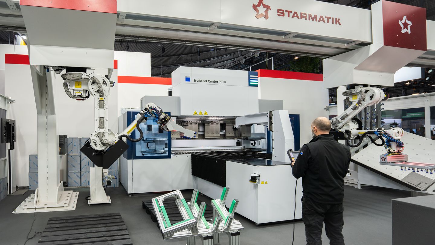 Blechexpo 23: TRUMPF setzt auf starke Partner | TRUMPF