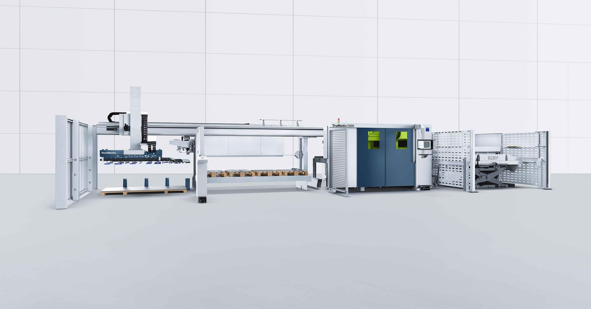 Inquiry about TruMatic 5000 with SheetMaster | TRUMPF