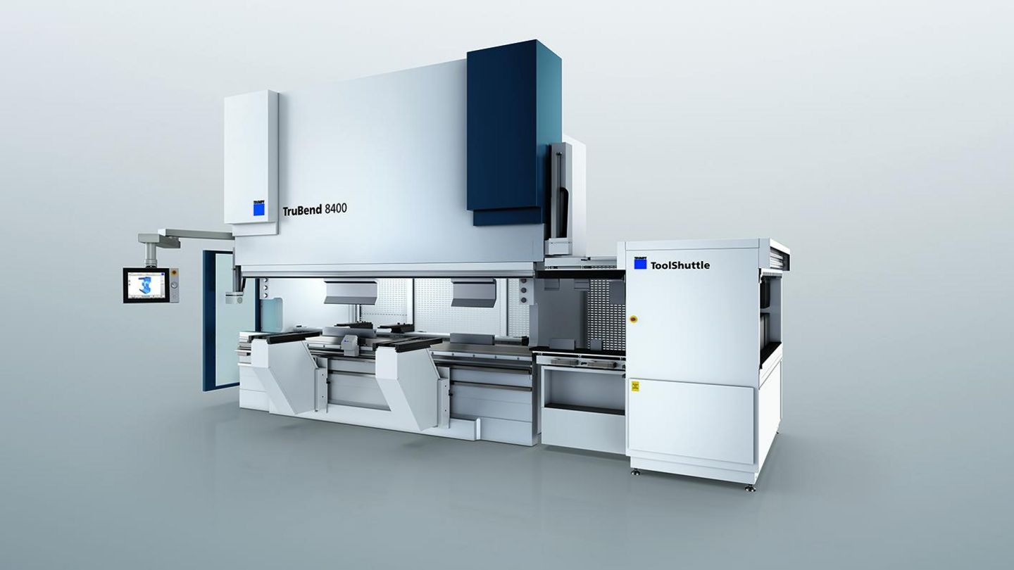 Two in One: TRUMPF offers a tandem version of the TruBend Series 8000 ...