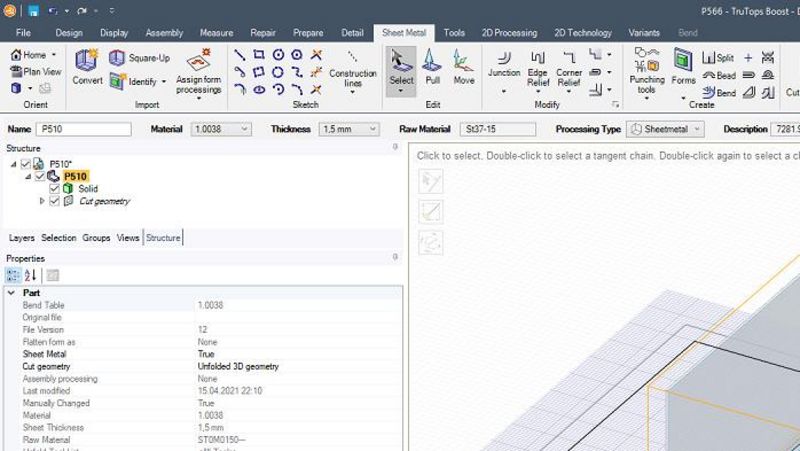 TruTops Boost - nieuwe release | TRUMPF