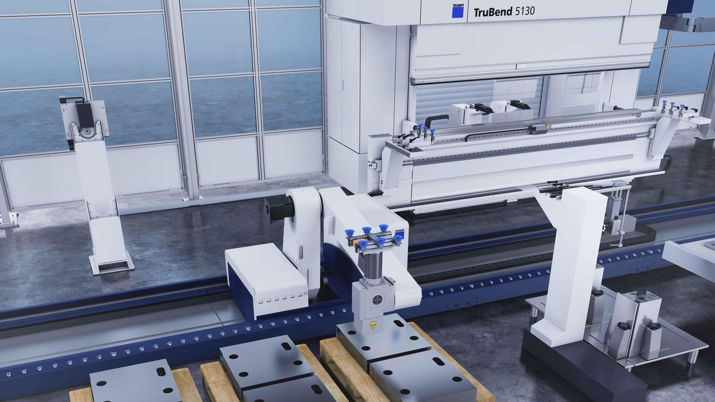 TruBend Cell 5000 makes fully automated bending affordable for even the ...
