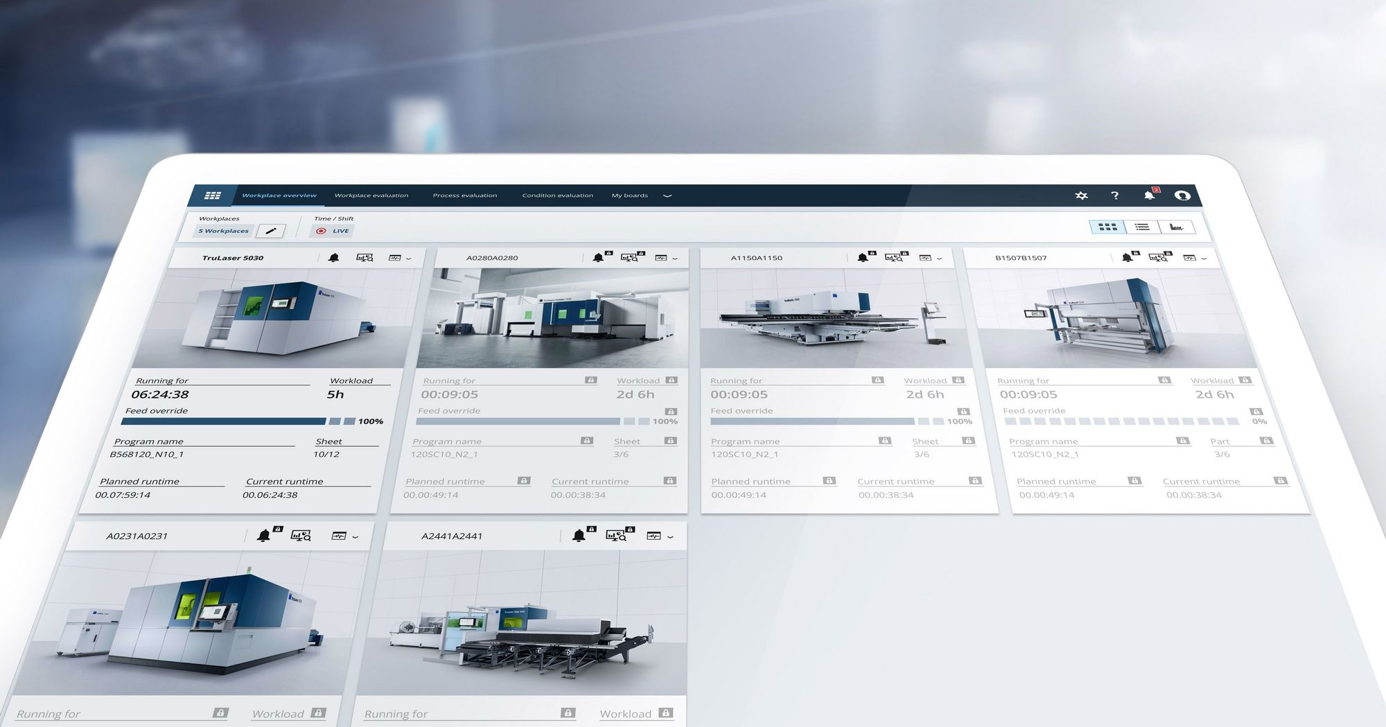 Smart View for machine tools | TRUMPF