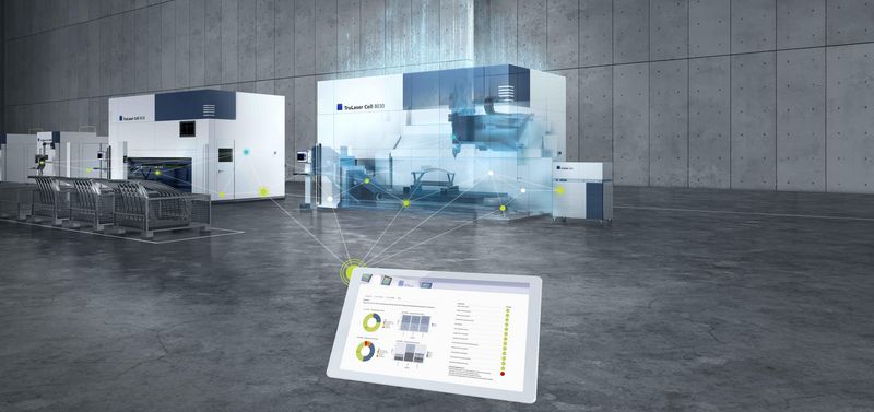 Monitoring & Analysis for Machines and Systems | TRUMPF