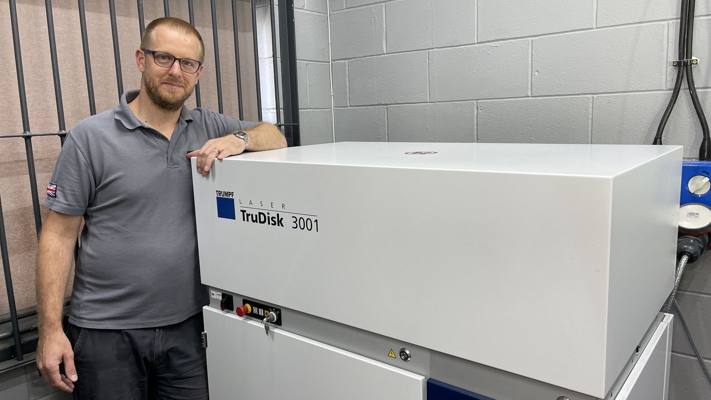 TRUMPF TruDisk = success at Laser Additive Ltd | TRUMPF