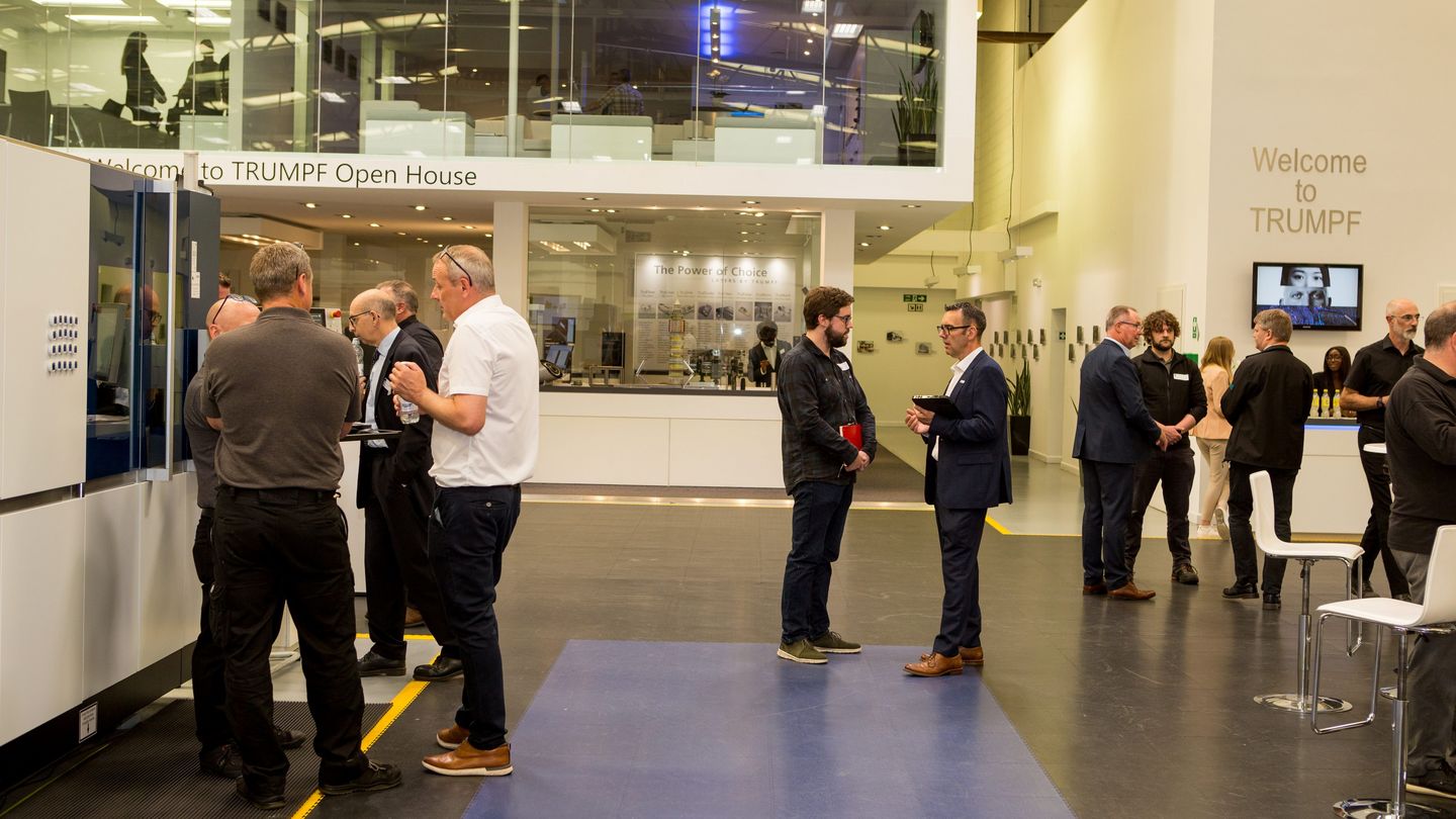 Successful TRUMPF UK Open House 2023 | TRUMPF