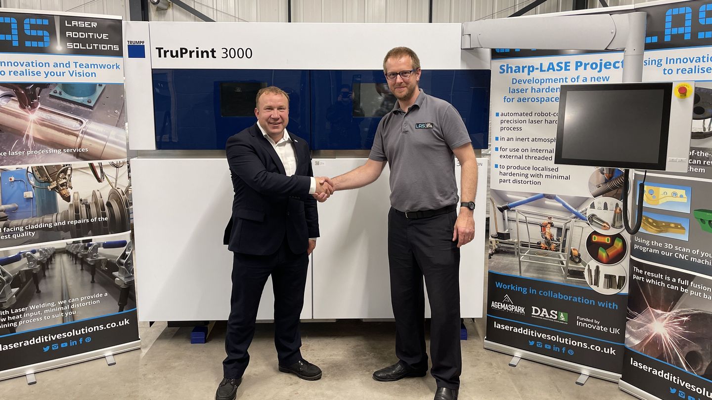 Laser Additive Solutions enters the space sector following TRUMPF TruPrint 3000 investment | TRUMPF