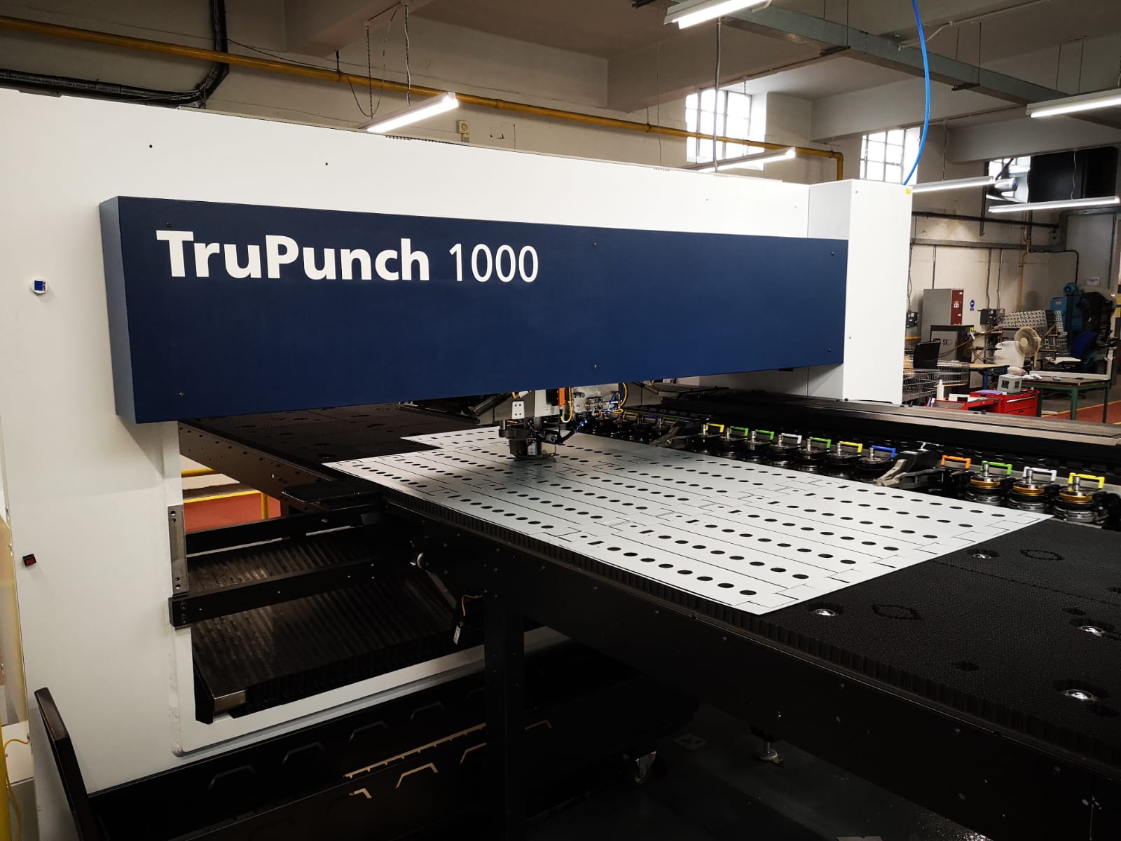 New TRUMPF punching machine shows power at Olson Electronics | TRUMPF