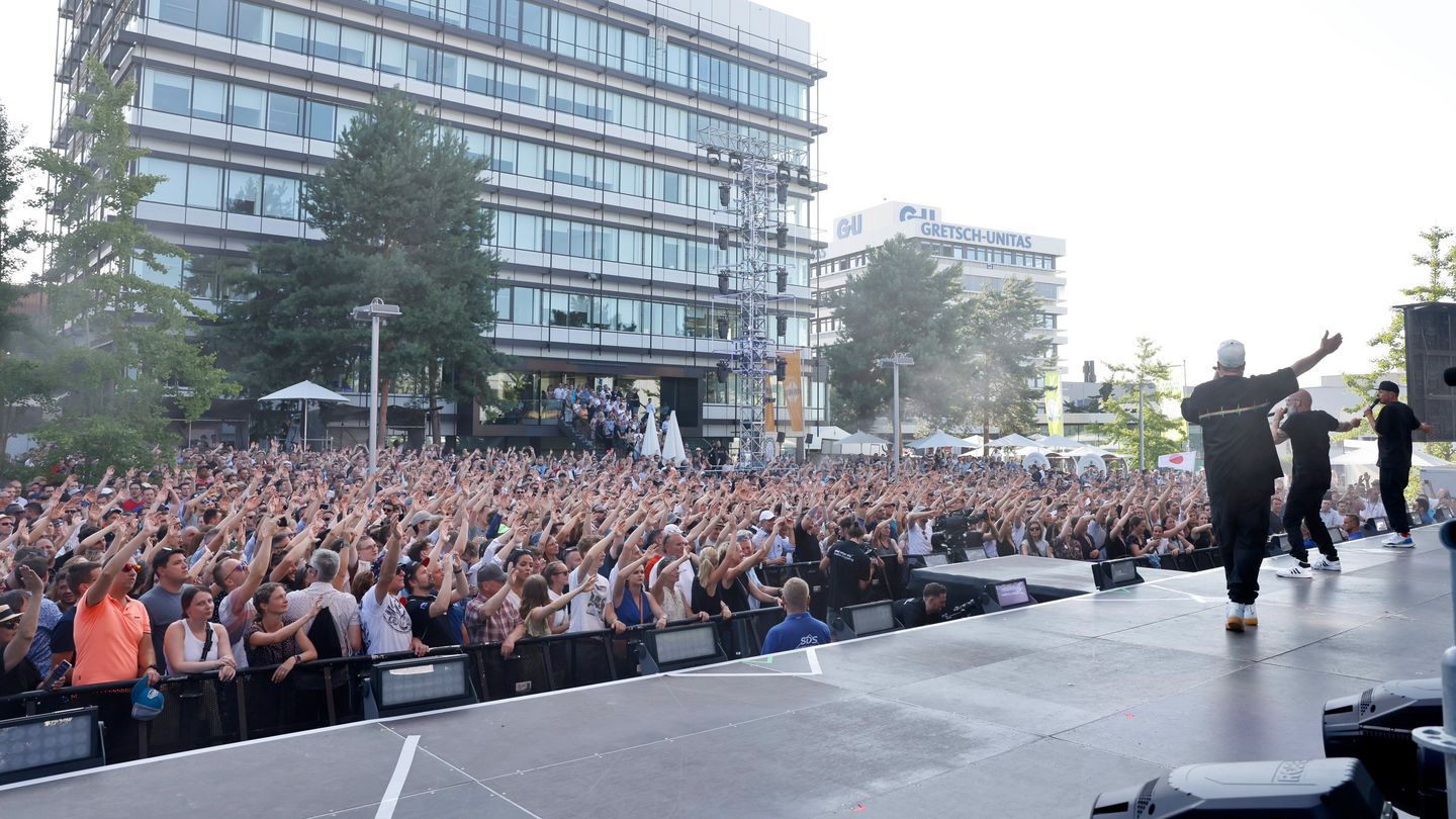 TRUMPF feiert 100 Jahre mit den Fantastischen Vier und Tausenden ...